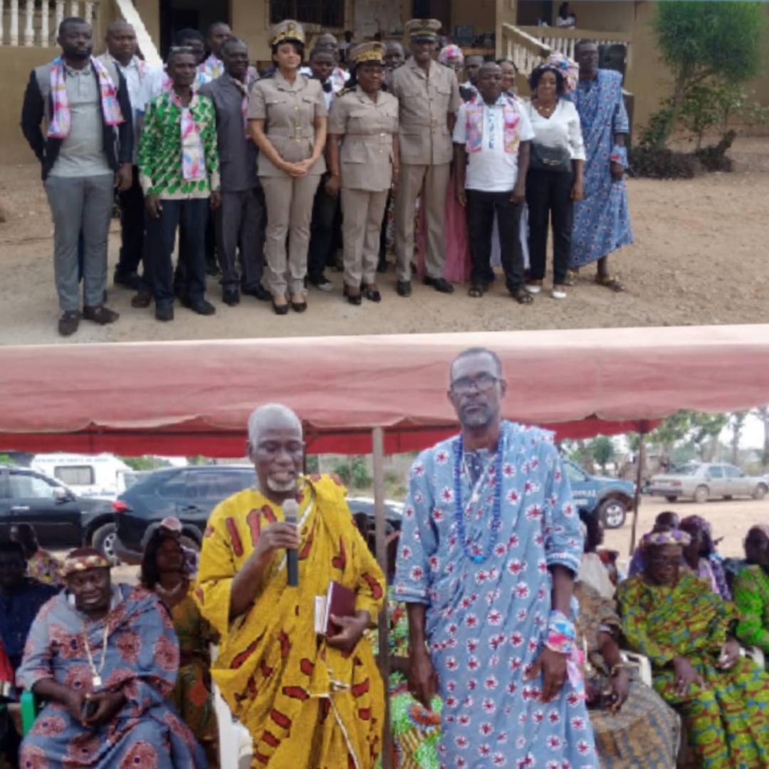 MORONOU/ ANDÉ : LE NOUVEAU SOUS-PRÉFET A PRIS OFFICIELLEMENT FONCTION